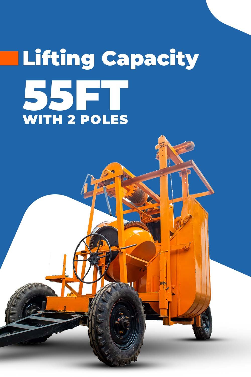#1 Best Concrete Mixer Machine With Lift In India